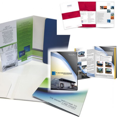 Corporate Profile and Folders | Graphic Direction